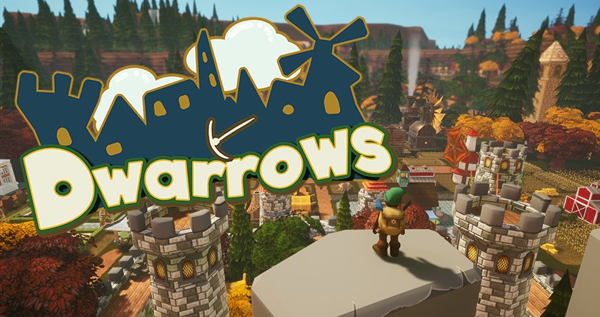 Dwarrows - Friedliches Fantasy Abenteuer mit Stadtaufbau