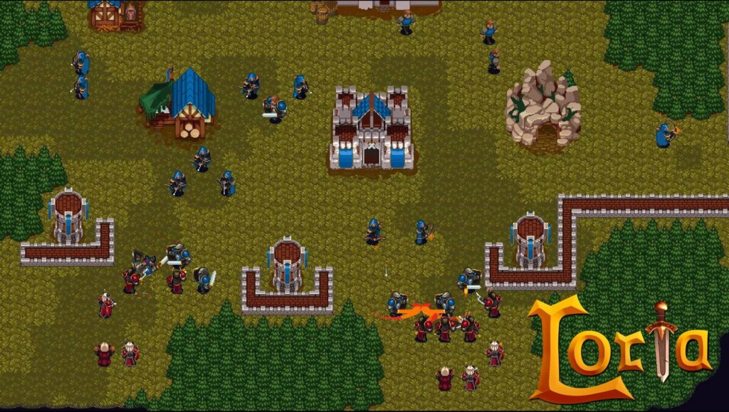 Loria - Klassische Echtzeitstrategie in Pixelart